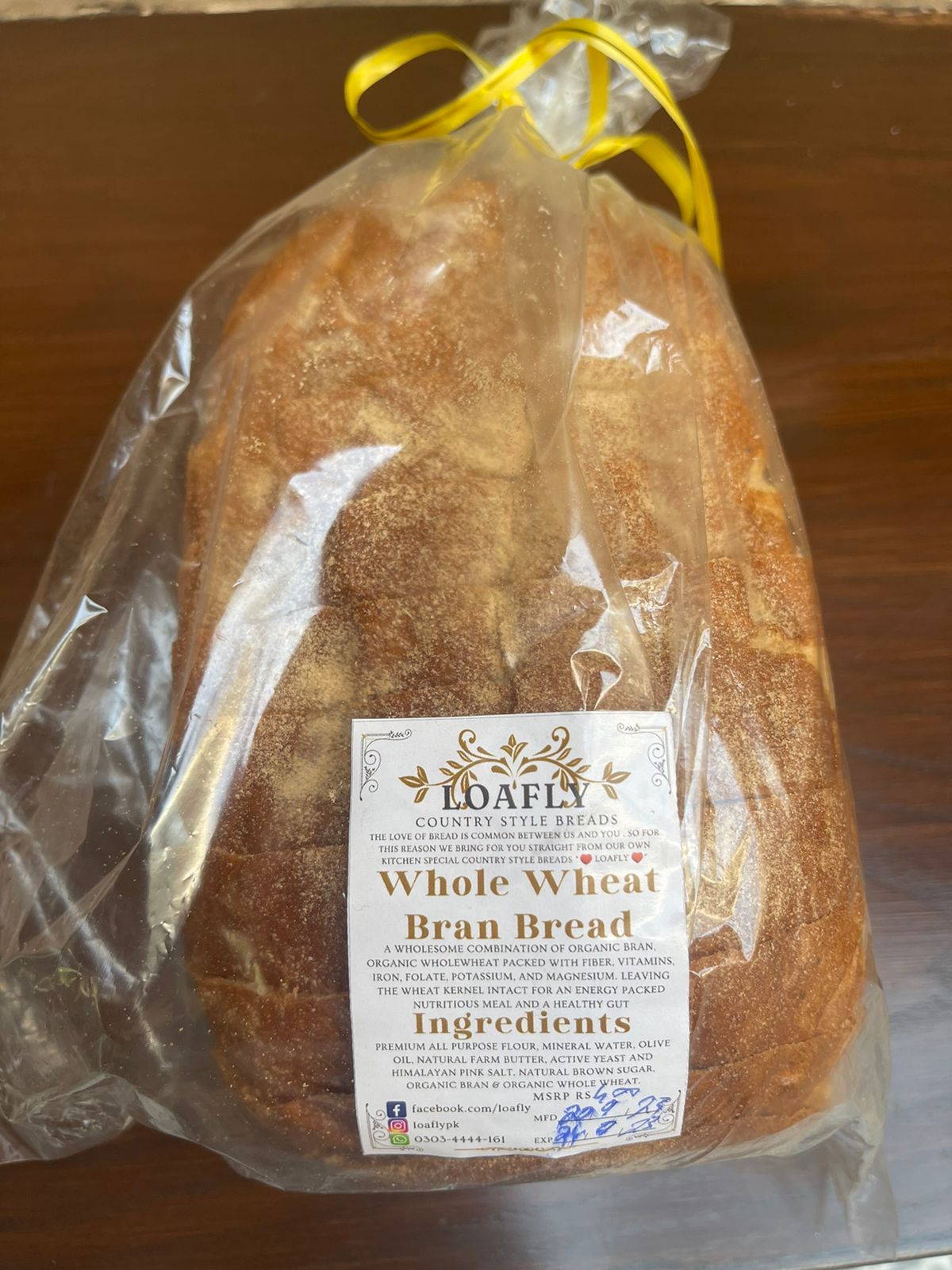 Whole Wheat Bran Bread – Xpress